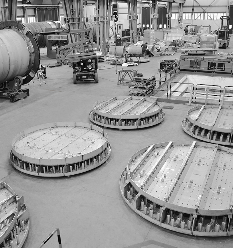 Reactor internals - entire manufacturing process in-house | Costacurta